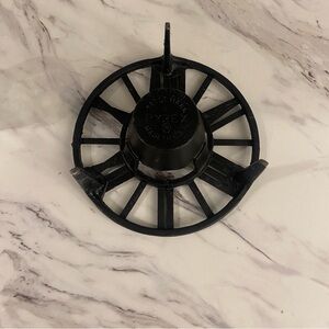 Pyrex | Kitchen | Vintage Pyrex Cast Iron Warmer Clock Face Roman ...